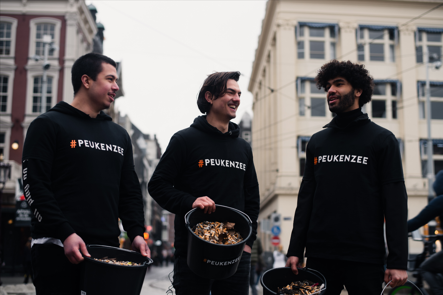 Peukenzee – Want sigaretten filters horen niet op de grond